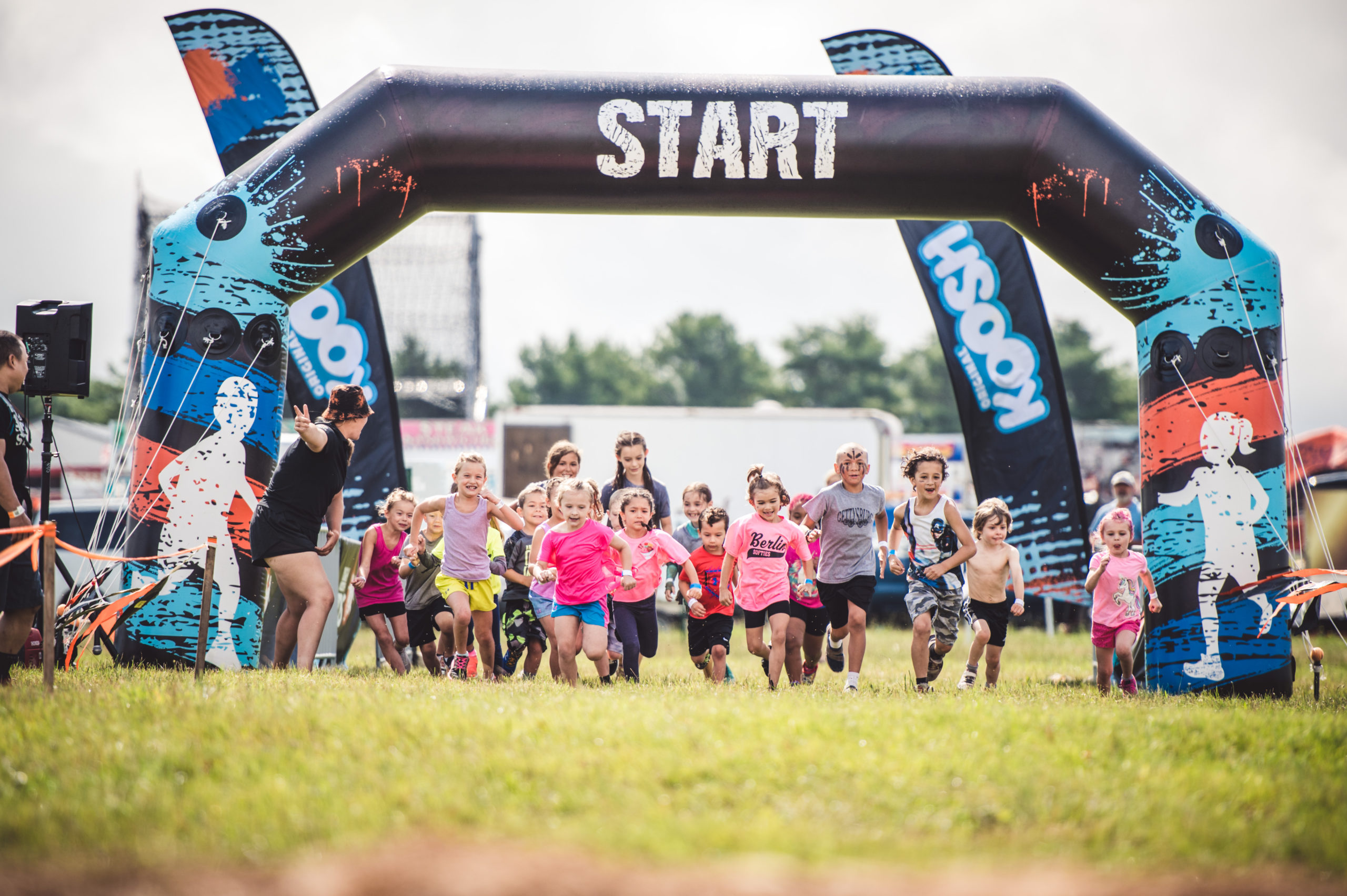 Tough Mudder Kids Obstacle Course Top Action Photos